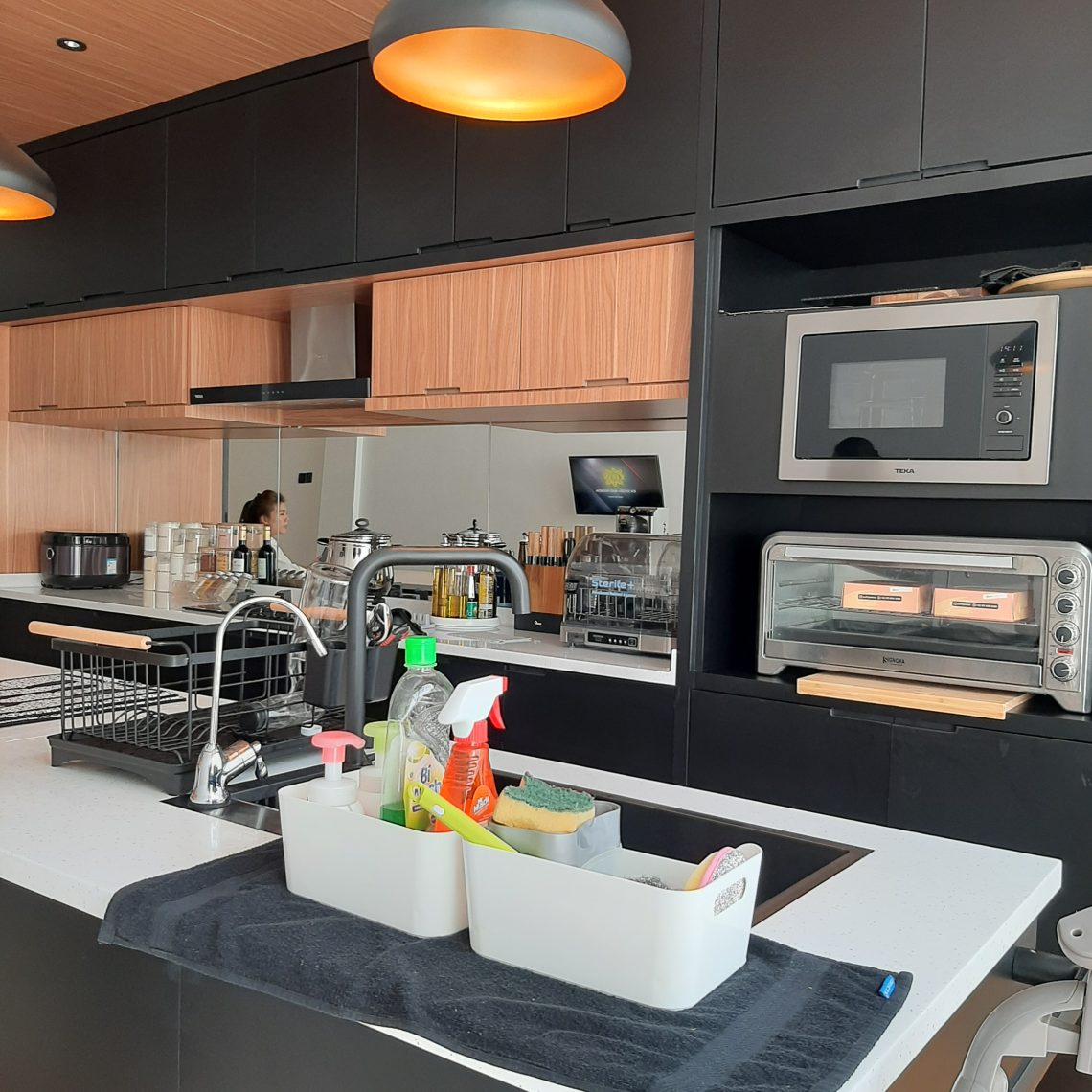 Model Kitchen Set Menggunakan Union PVC Board - Union PVC Board